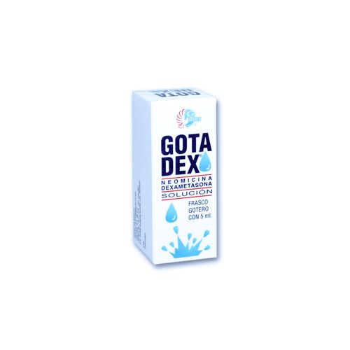 DEXAMETASONA/NEOMICINA, 5 ml sol oft, GOTA-DEX | Farmasuper